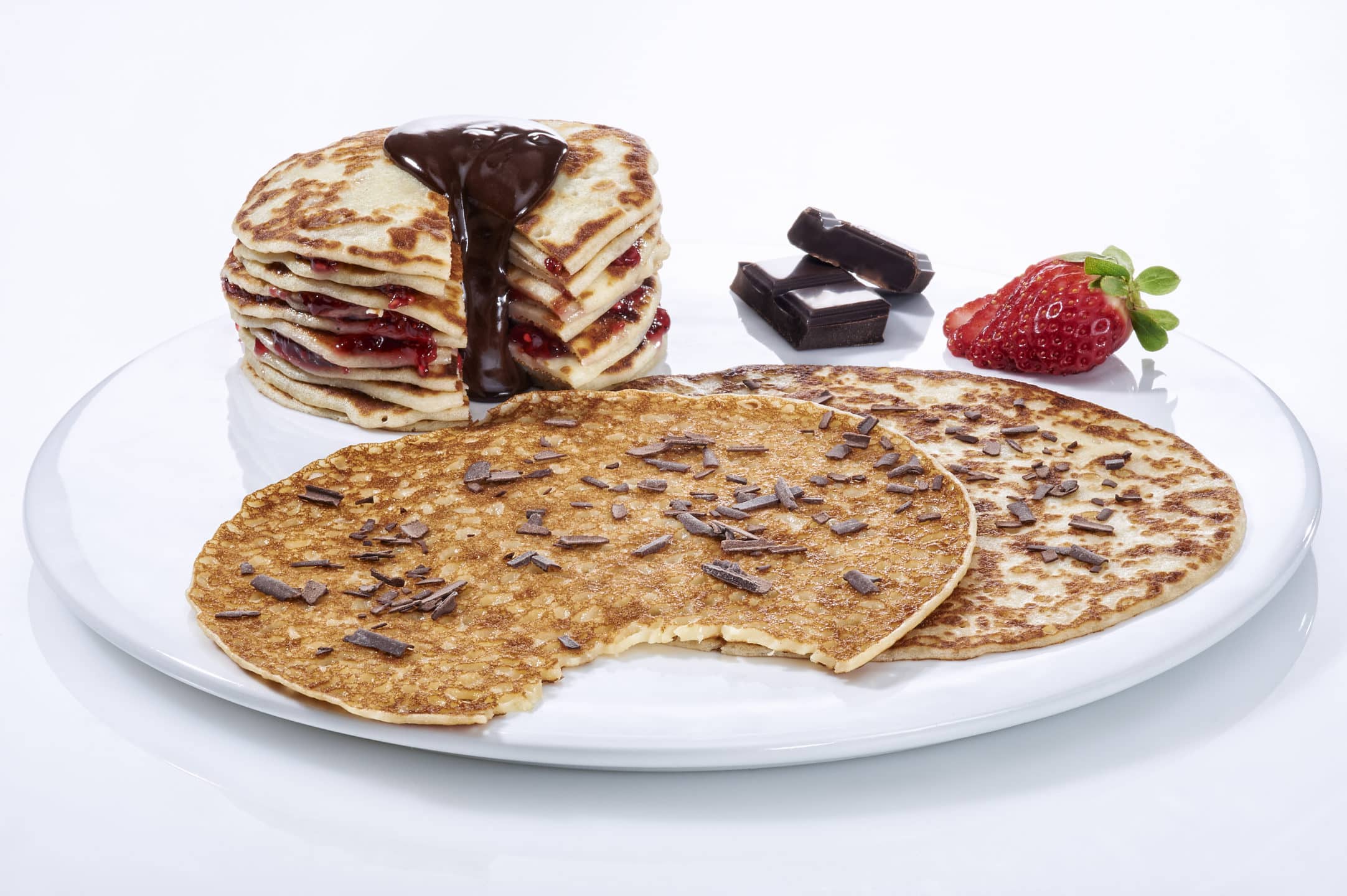 6 crêpes de froment "la gourmandise"